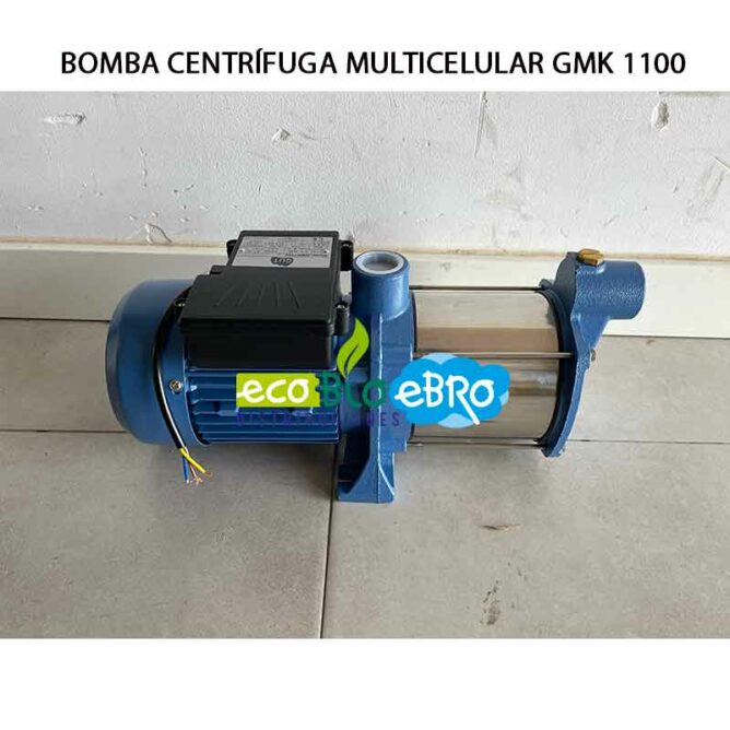 BOMBA CENTRÍFUGA MULTICELULAR GMK 1100 - Ecobioebro