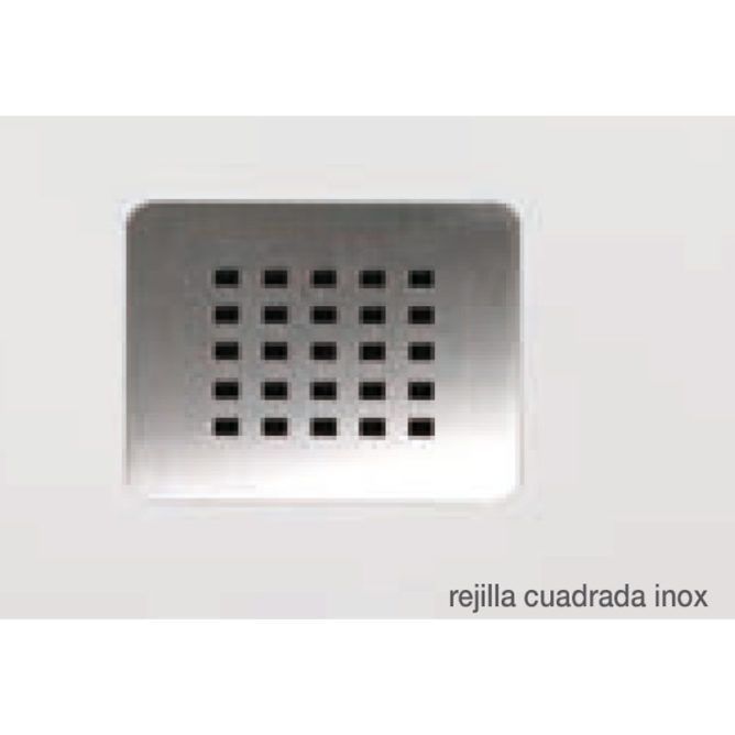 REJILLA INOX PLATO DE DUCHA UNIQUE Y SELECT (HIDROBOX) - Ecobioebro