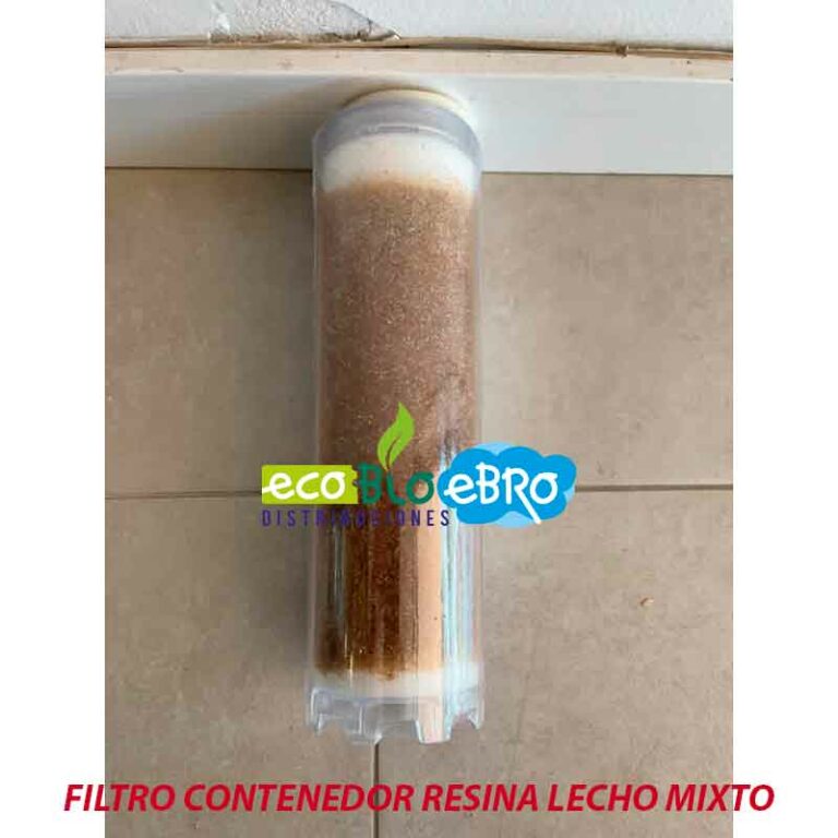 FILTRO CONTENEDOR RESINA LECHO MIXTO - Ecobioebro