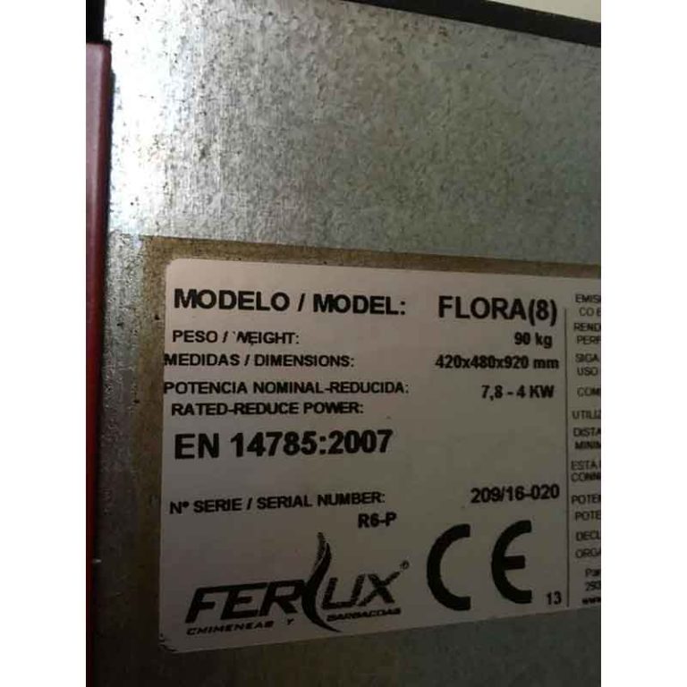 VENTILADOR TANGENCIAL ESTUFA FLORA (7-8-10-12-15) FERLUX - Ecobioebro