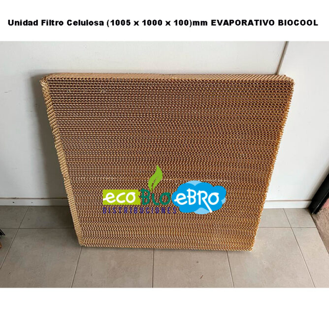 Unidad Filtro Celulosa (1005 x 1000 x 100)mm EVAPORATIVO BIOCOOL