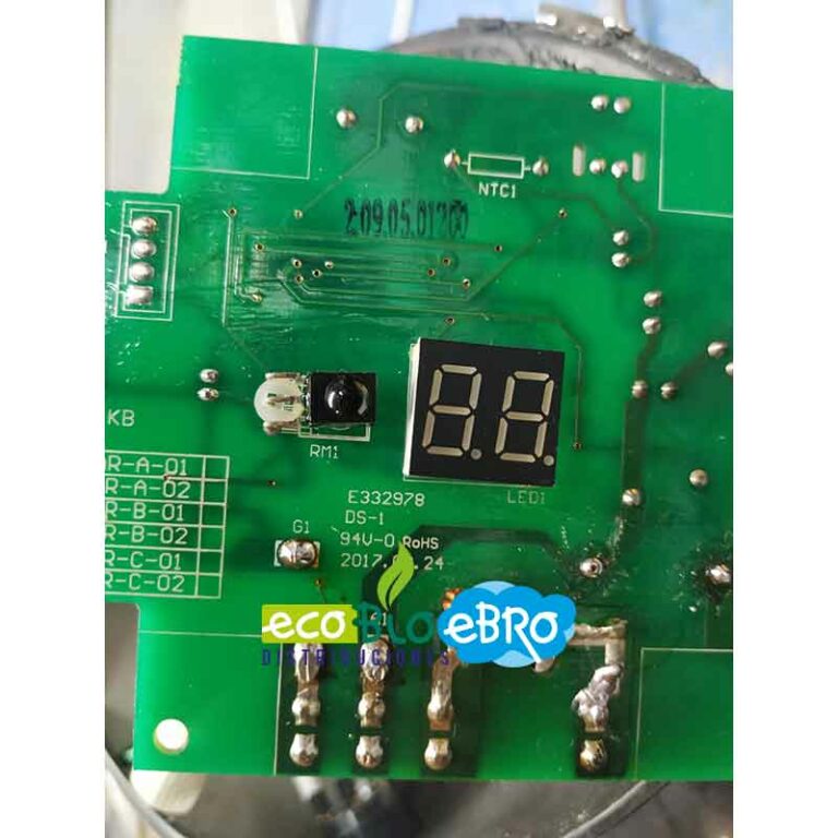 REPUESTO PLACA ELECTRONICA HEATCARBON CALEFACTOR DE CARBONO - Ecobioebro