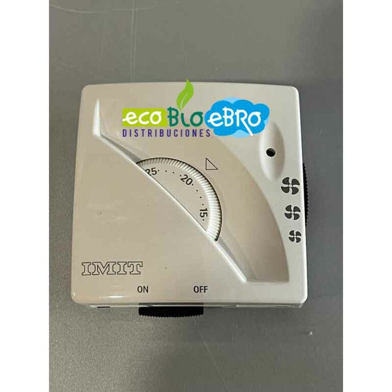 Termostato Mecánico de ambiente para fancoils FAN TA3 (IMIT) - Ecobioebro