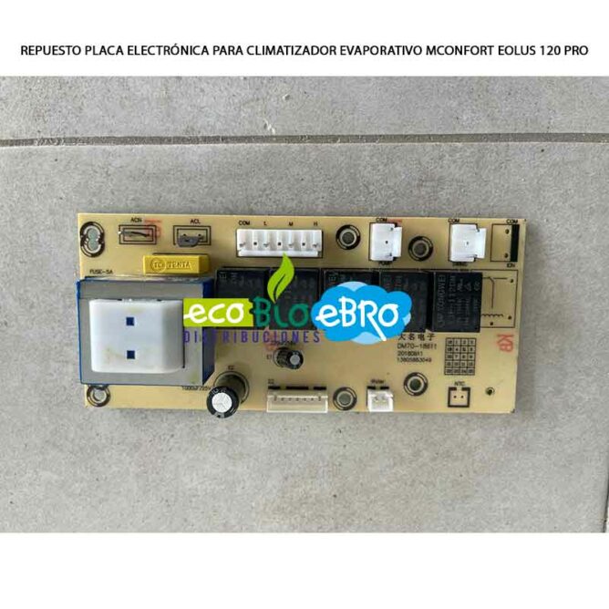 REPUESTO PLACA ELECTRÓNICA PARA CLIMATIZADOR EVAPORATIVO MCONFORT EOLUS ...